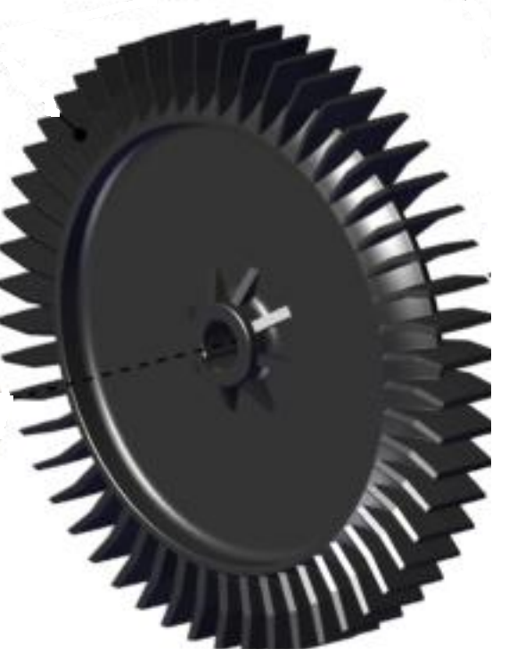 VENTOLA PLASTICA UNI-JET 75 PER TURBO-SMART (169959) – Burdent